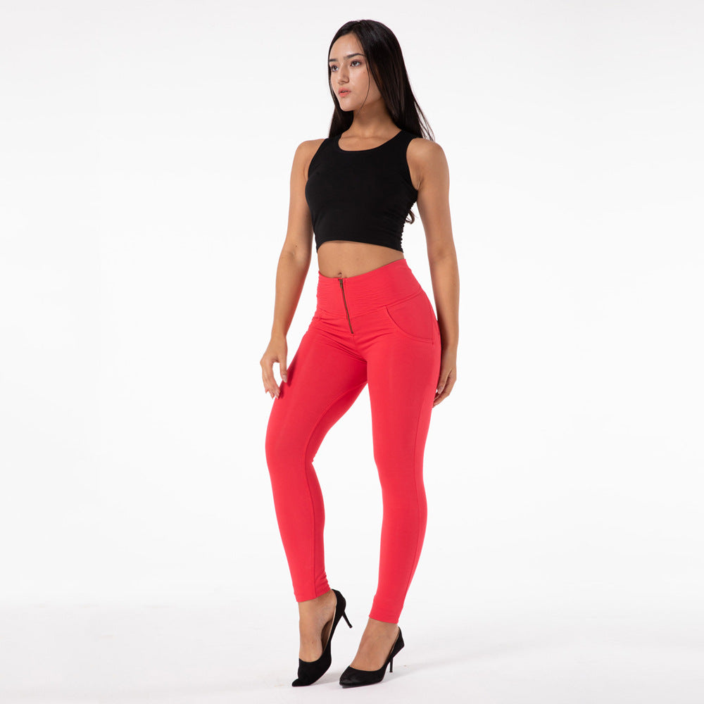 Coral Highrise Pants - Women's Pants | Clothing | Kikuti Couture Shop
