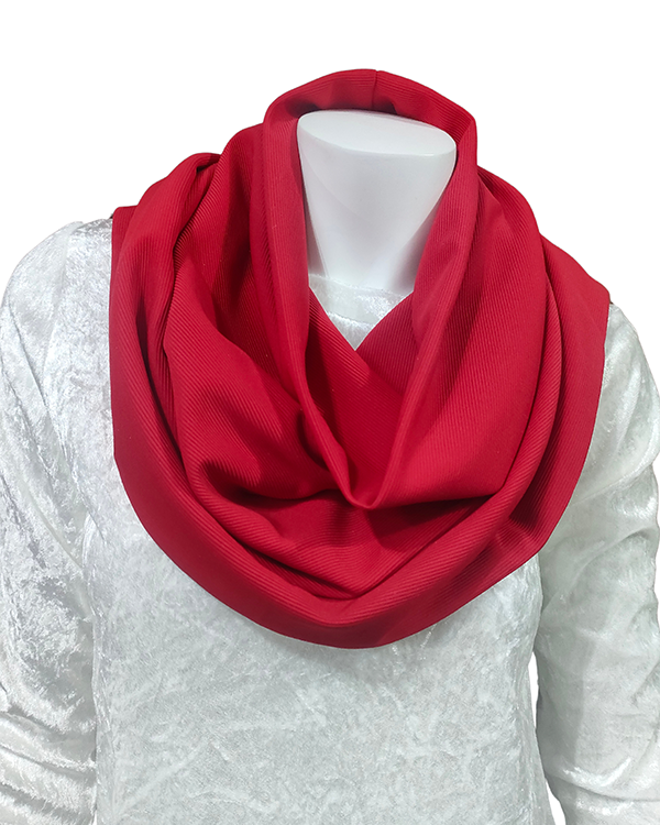 Red Snood – Kikuti Couture Shop
